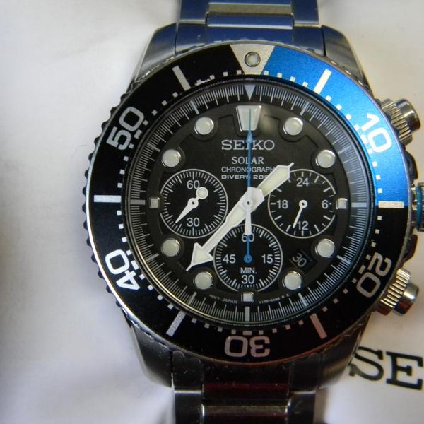 FS: Steinhart Pepsi GMT and Seiko Solar Quartz Chronograph ...