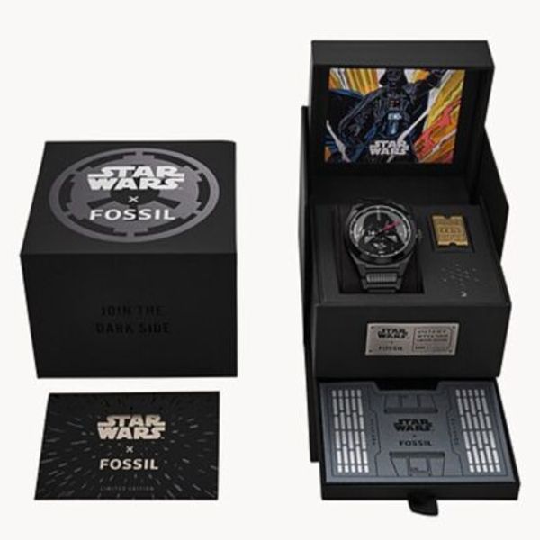 Star Wars Fossil Watch LIMITED EDITION STAR WARS - Darth Vader - Box ...