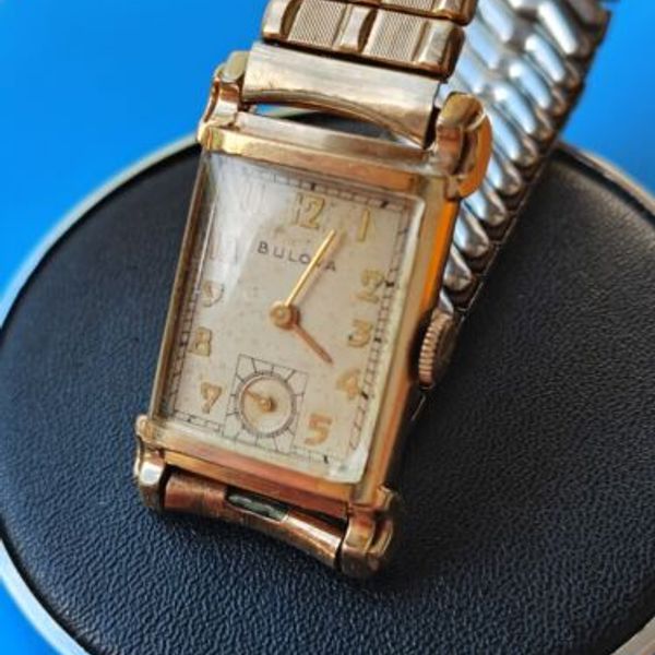 Vintage 1949 Bulova His Excellency Men's Mechanical Wristwatch 7AK 10k ...