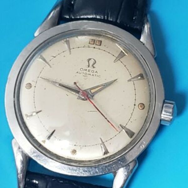 1949 OMEGA 351 BUMPER AUTOMATIC MENS WRIST WATCH REF 2597 1 Working ...