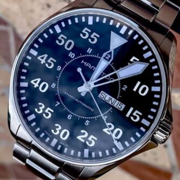 HAMILTON Khaki AVIATION PILOT Automatic - H64715135 - Mai USATO ...