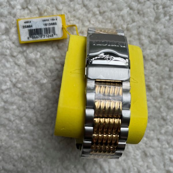 Invicta Men's Bolt 25864 51mm Chronograph Two Tone Stainless Steel ...