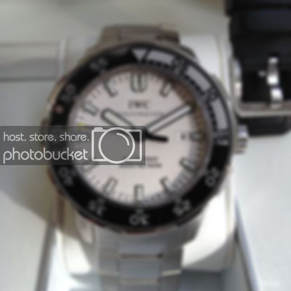 FS - IWC Aquatimer 3568-05 On Steel w/Rubber | WatchCharts Marketplace