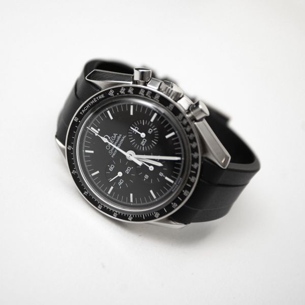 [WTS] Generic Brand Fitted Vulcanized Rubber Strap for Speedmaster ...