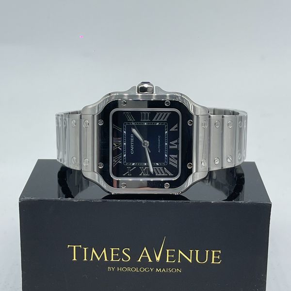 Brand New 2023 Nov Santos de Cartier Medium Model WSSA0063 "Blue ...