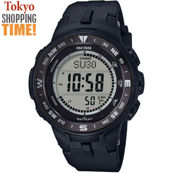 Casio Pro Trek PRG-330-1JF Solar Altimeter Barometer Compass Digital Men Watch | WatchCharts ...