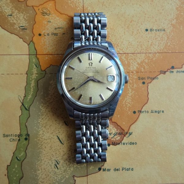 SOLD Omega 168.024 Chronometer cal.564 with BOR bracelet | WatchCharts Marketplace