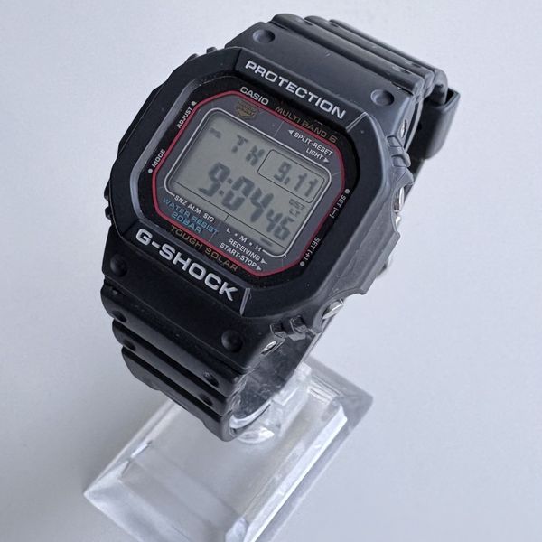 Casio G-Shock GW-M5610U-1ER Tough Solar Multiband 6 Watch - Excellent ...
