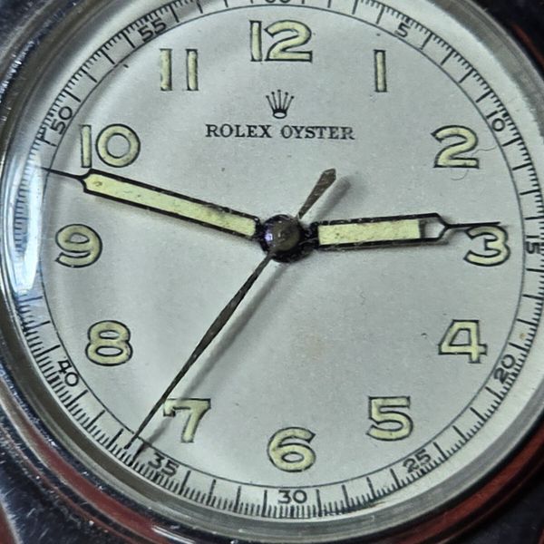 1940's Rolex Oyster Ref. 4444 Manuel wind men's watch | WatchCharts ...