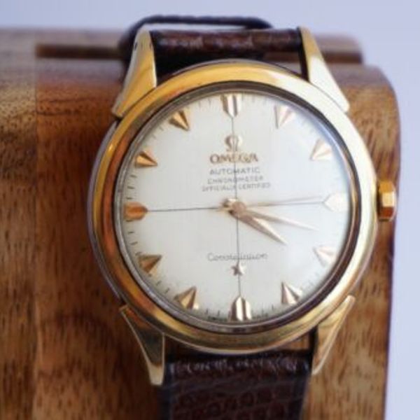 BEAUTIFUL ORIGINAL VINTAGE OMEGA CONSTELLATION 2852 - 5 SC SS/GOLD Cal ...
