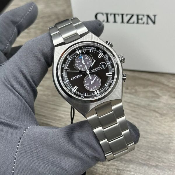 Citizen Eco-Drive Brycen Chronograph Silver Men's Watch CA7090-52E ...
