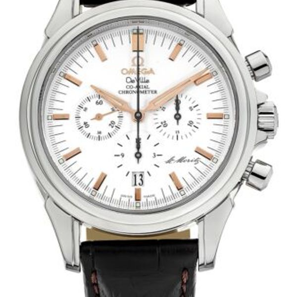 OMEGA De Ville Coaxial Limited Edition St. Moritz 4842.20.32 ...