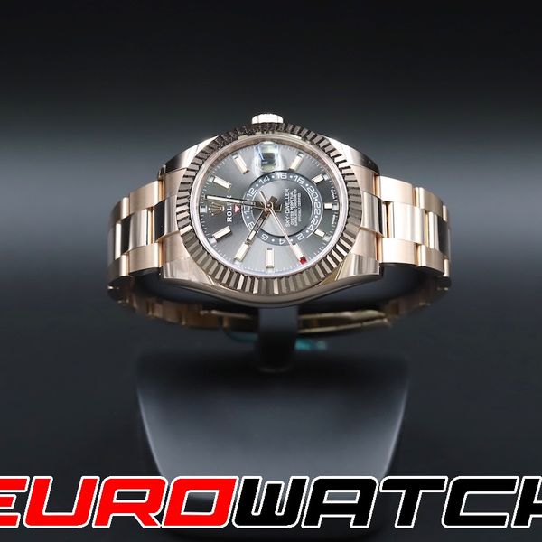 FS: 2019 Rolex Sky-Dweller 326935 Rose Gold Rhodium Dial [UNWORN ...