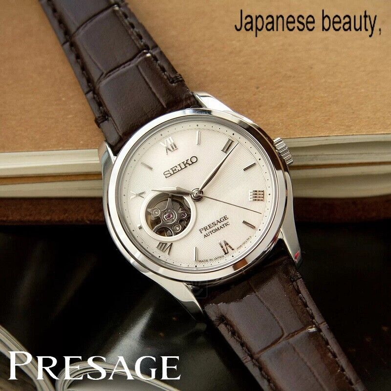 SEIKO Presage SSA413J1 SSA413J Open Heart Skeleton 4R38 JAPAN MADE Men's Watch | WatchCharts ...