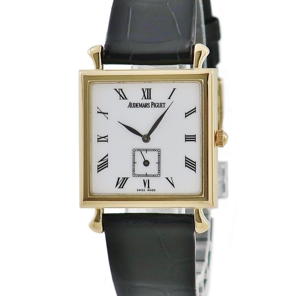 AUDEMARS PIGUET Carre BA4876 / 002 OH finished K18YG Solid Square ...