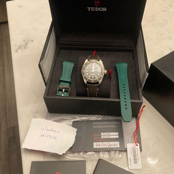 [WTS] Beautiful Solid Silver Tudor Black Bay 58 i.e. BB58 925 Full Kit ...