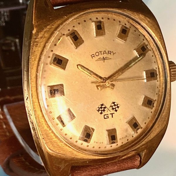 VINTAGE MEN'S ROTARY GT - SWISS MADE - HAND WIND WATCH | WatchCharts ...