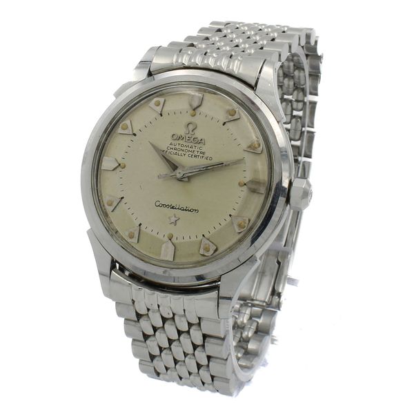 Vintage Omega Constellation Ref. 2852-10SC Pie Pan Dial 35mm w/Box # ...