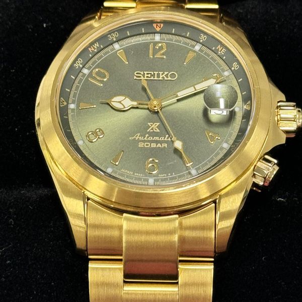 [WTS] SEIKO Alpinist SPB210 in Gold | WatchCharts Marketplace