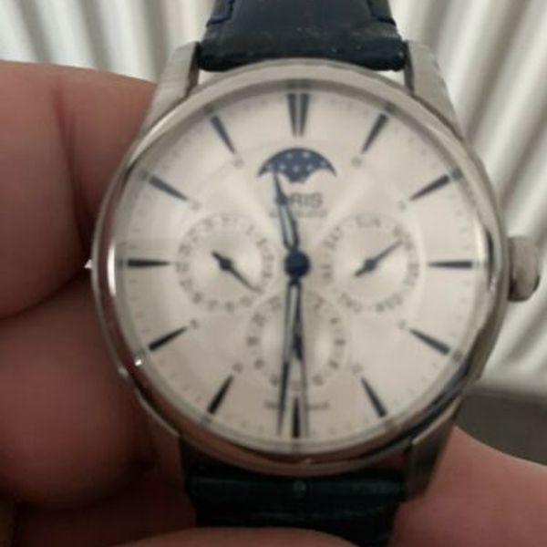 ORIS Artelier Complication Moon Phase Day Date 24 Hour Watch Automatic ...