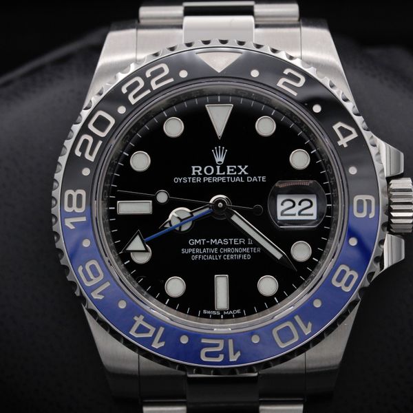 FSOT: Rolex GMT Master II 116710BLNR - Black & Blue Ceramic - Oyster ...