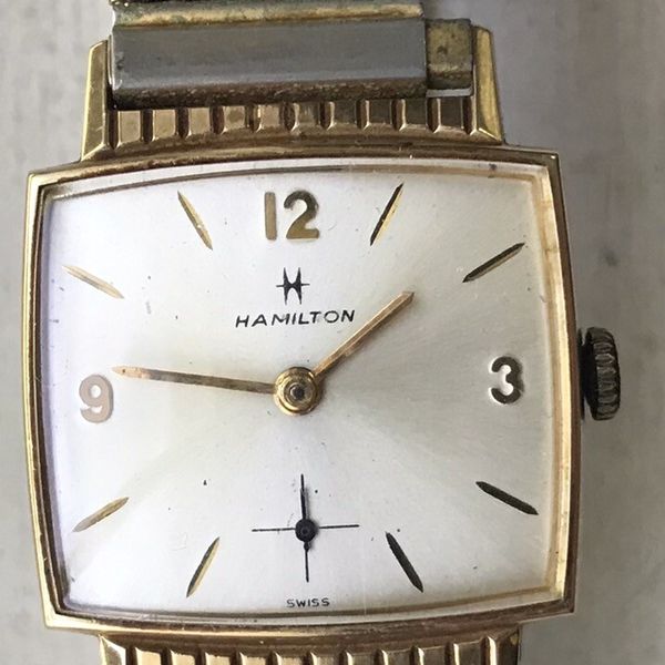 Vintage Hamilton Gary 10k RGP Bezel Mens Wristwatch | WatchCharts ...