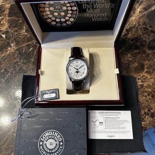 Longines Master Automatic Moonphase Men's Watch L29094783 | WatchCharts ...