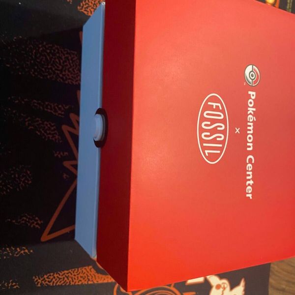 Pokemon Center x Fossil Gengar Black Stainless Steel Watch Set #98 of ...