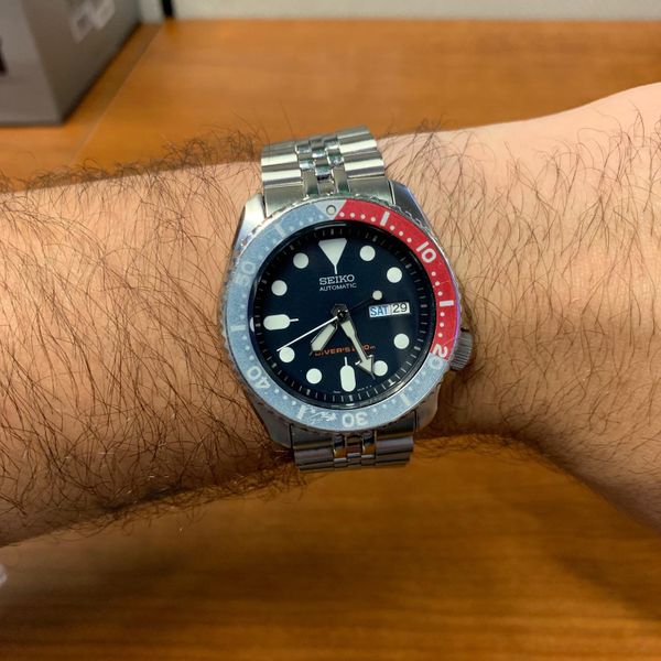 [WTS] Seiko SKX009 w/ Ghost Bezel and Strapcode Jubilee | WatchCharts ...