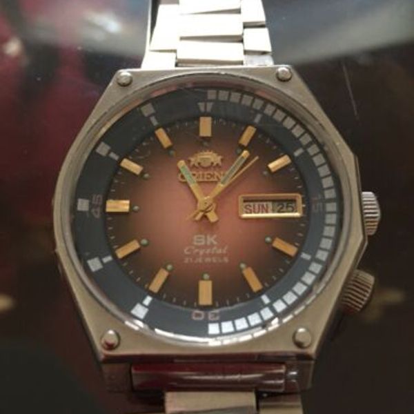 Orient SK Crystal watch, 21 Jewels, Automatic, Mens, Vintage ...