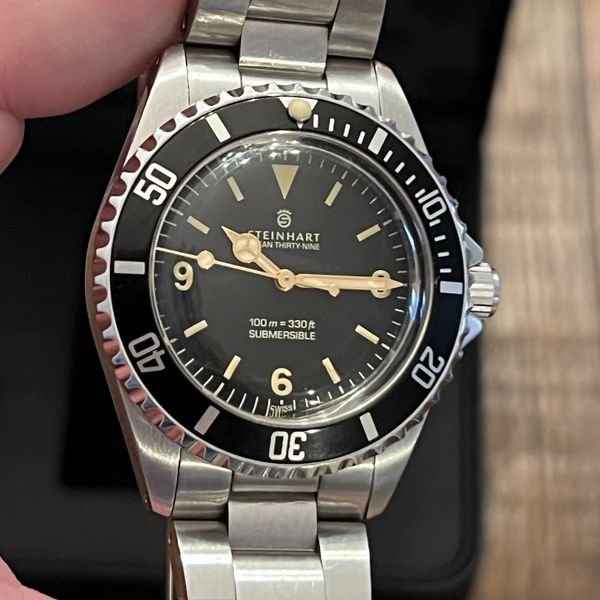 Reduced - Steinhart Ocean 39 Explorer Plexi Gnomon limited 150/300 ...