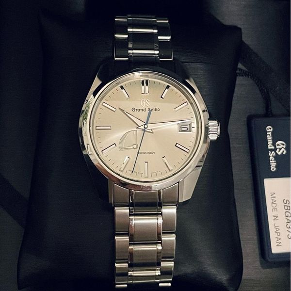 [$3,600 USD] FS: Grand Seiko SBGA373 Champagne Dial Full Set | WatchCharts