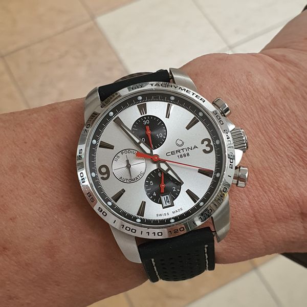[$450 USD] Certina DS Podium Automatic Chronograph Full set | WatchCharts Marketplace