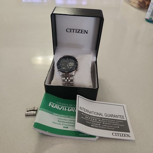 Citizen Promaster C390-Q02276 Navihawk Ana-Digi Rare Watch Collectors ...