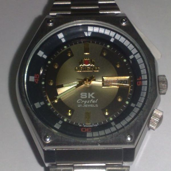 Orient automatic 21J SK Crystal 46943 | WatchCharts Marketplace