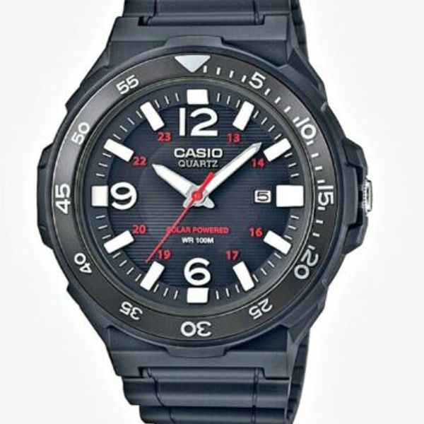 New Casio Men's Solar 100m Water Resistant Analog Watch | WatchCharts ...