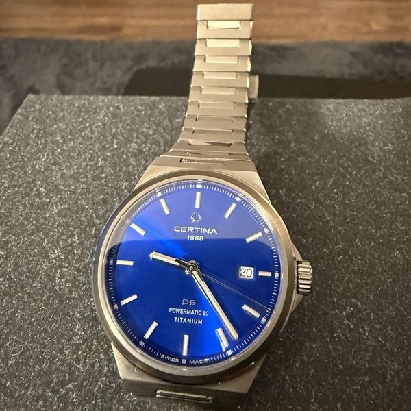 Certina DS-7 Powermatic 80 Titanium Automatic Watch | WatchCharts ...