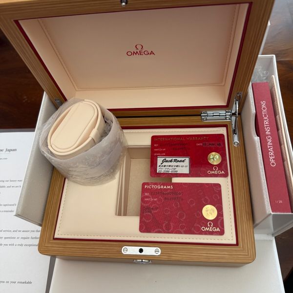 BRAND NEW OMEGA SEAMASTER DIVER EMIRATES CUP ETNZ WATCH 212.92.44.50.99 ...