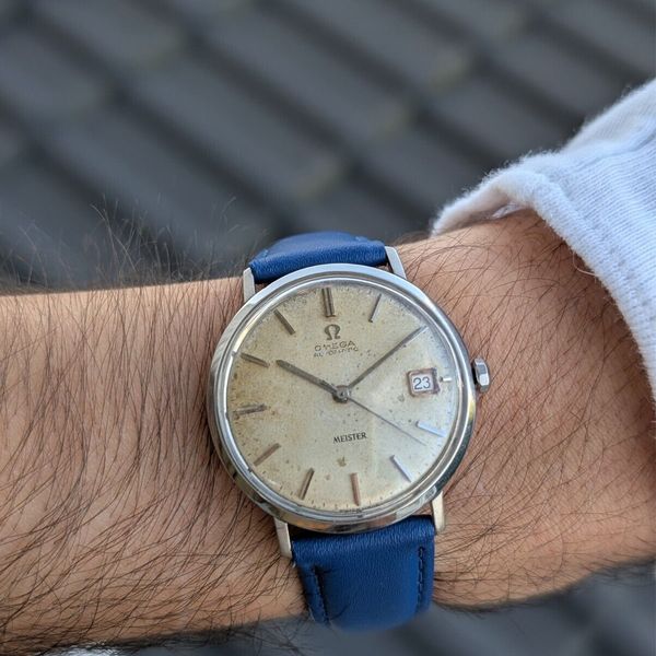 RARE 1960s OMEGA AUTOMATIC Ref. 1471-62 "MEISTER" â Swiss Vintage Watch ...