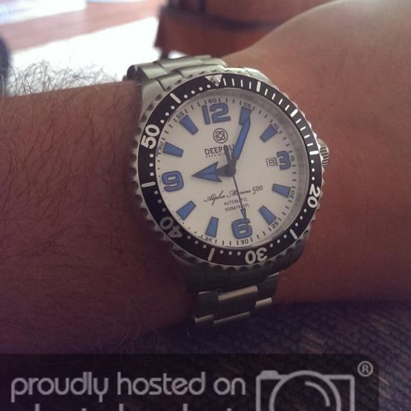 FS: Deep Blue Alpha Marine (42mm) | WatchCharts Marketplace