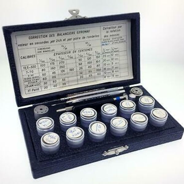 RARE Vintage PATEK PHILIPPE GYROMAX Balance Adjusting WATCHMAKER Watch ...