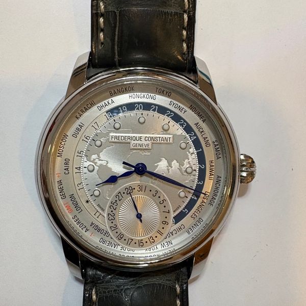Frederique Constant Worldtimer | WatchCharts Marketplace