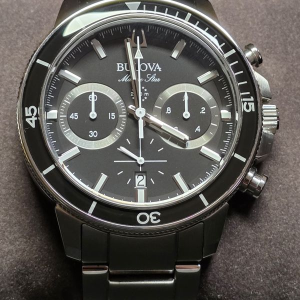 Bulova Marine Star Chronograph 200m 96B272 | WatchCharts Marketplace
