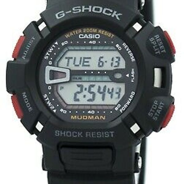 Casio G-Shock G-9000-1V G9000-1V Mudman 200M Men's Watch | WatchCharts ...