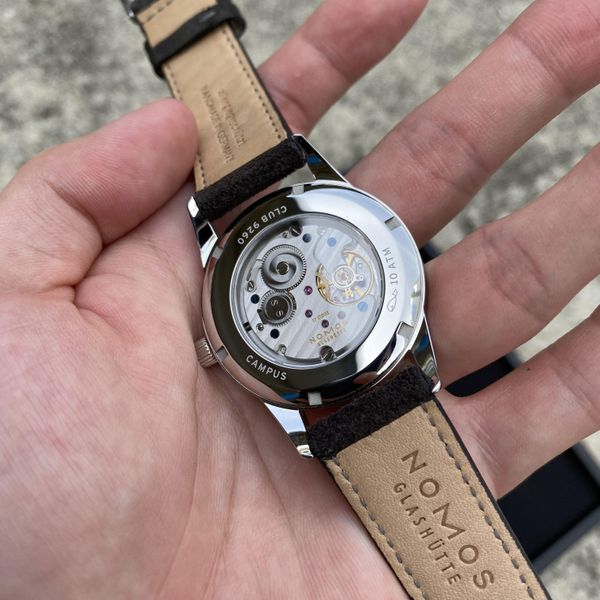 [WTS] LNIB Nomos Club Campus 38 - Ref. 737 Open Case Back - Alpha ...