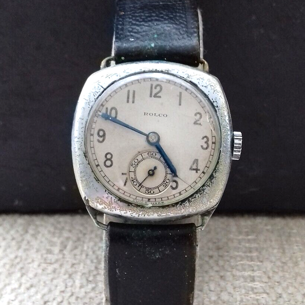Rolex Rolco vintage manual wind mens 1930s WW2 era Wristwatch ...