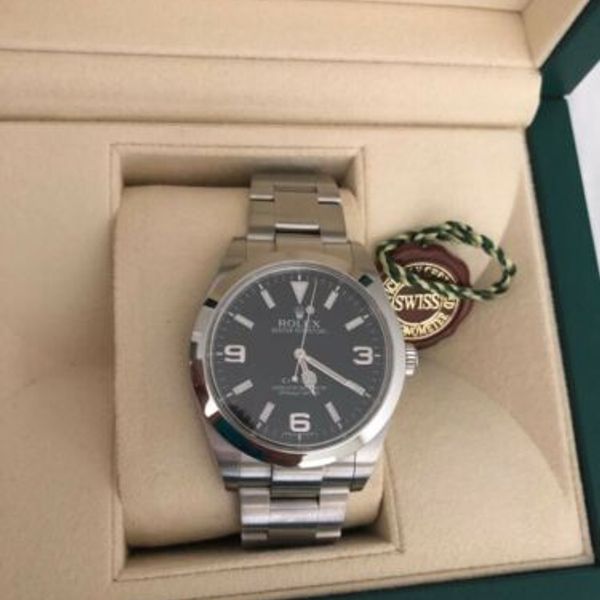 Rolex Explorer 214270 39mm Worn Once w/ original receipt and box ...