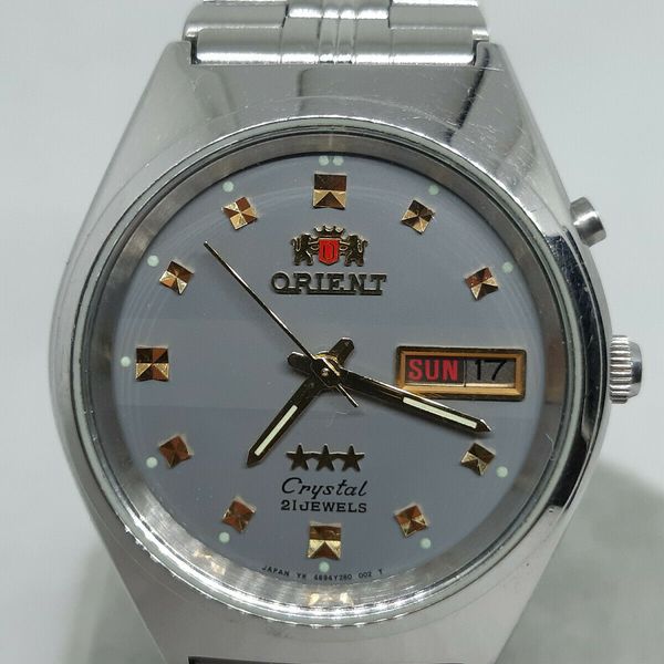 ORIENT Automatic Watch 3 Star Crystal ( 46943 movement ) - Vintage ...