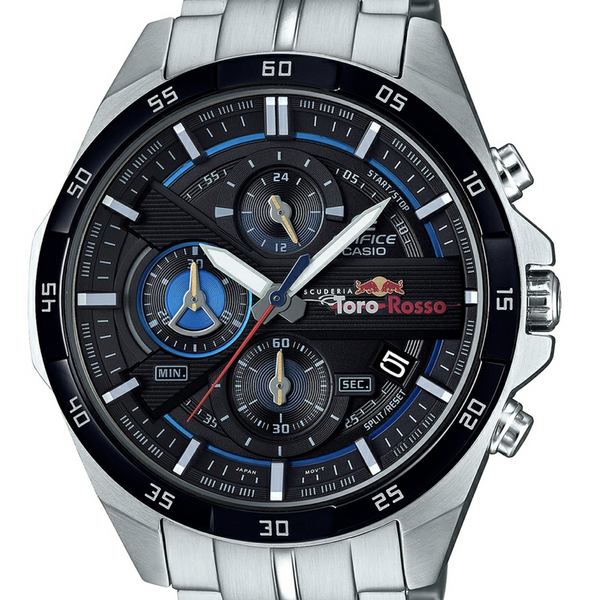Casio Edifice EFR-556TR-1A Red Bull Toro Rosso Chronograph Mens Watch ...