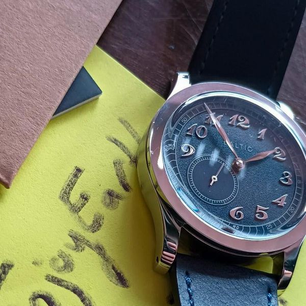 [WTS] Baltic MR01 in blue, Breguet numerals, textured dial, gorgeous ...